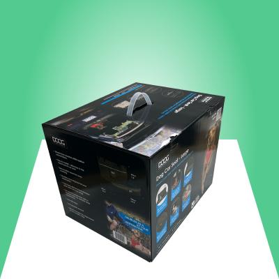 China Customized Size PDQ Tray Display with Shelf-ready Packaging and 80kg Load Capacity for Retail for sale