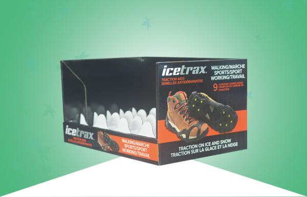 Cardboard PDQ Robust Stack-up Cardboard Trays For Fulfillment With Icegrid  Sold to Costco Store