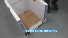 PDQ Tray Display Boosts Sales Instantly