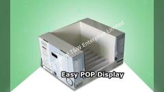 POP Cardboard Display Easy Assembly No Tools