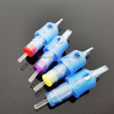 China New Arrival Professional Premium Disposable Tattoo Needle Cartridge with Finger Rubber and Soft Membrane for sale