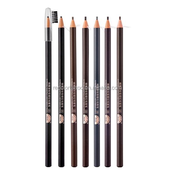 Quality Private Label Waterproof Microblading Eye Brow Pencil Extremely Slim Fine Tip Cosmetics Makeup Tint Private Label Makeup for sale