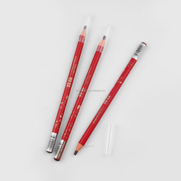 Quality Private Label Chinese Red Waterproof Eyebrow Pencil Rolling Paper Microblading Tattoo Makeup Permanent Makeup Accessories for sale