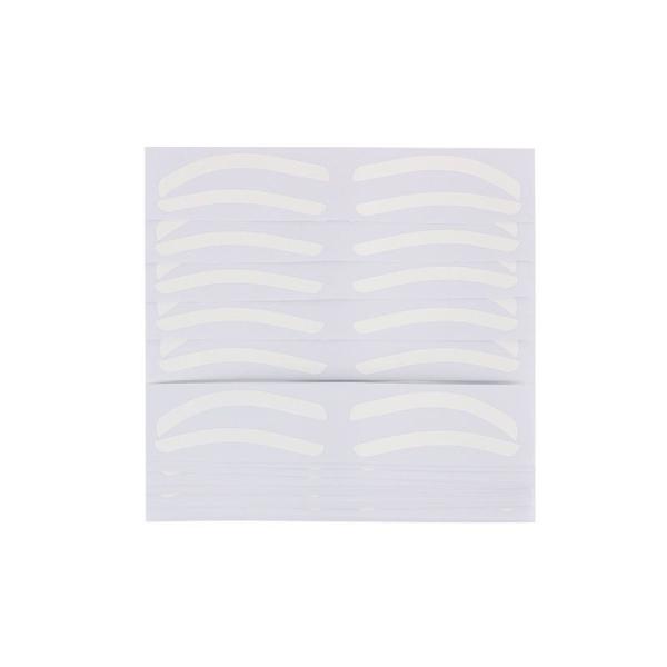 Quality Disposable Plastic Auxiliary Paste Template for Eyebrow Airbrush Tattoo for sale