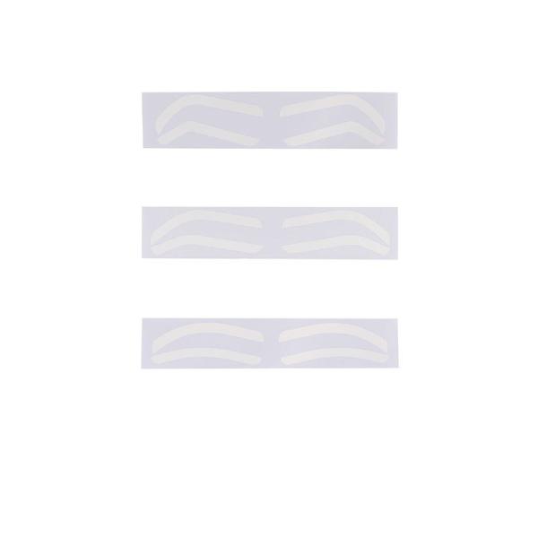 Quality Disposable Plastic Auxiliary Paste Template for Eyebrow Airbrush Tattoo for sale