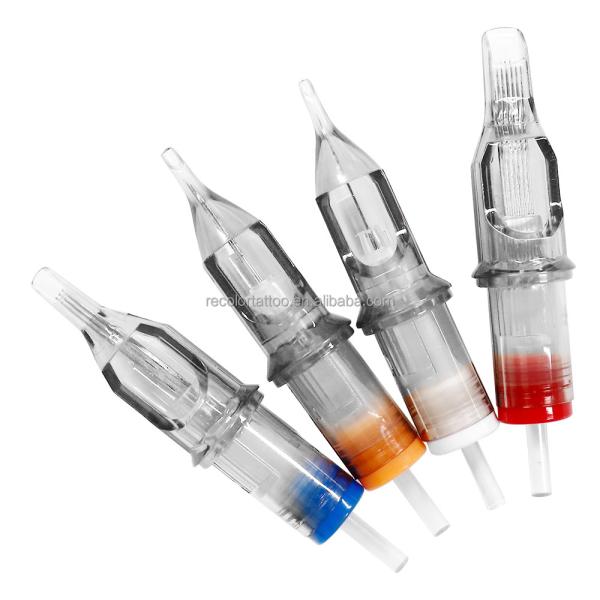 Quality 20pcs Disposable Tattoo Cartridge Needles Stainless Steel Micropigmentation Microblading for Permanent MakeUp Eyebrows Lips for sale