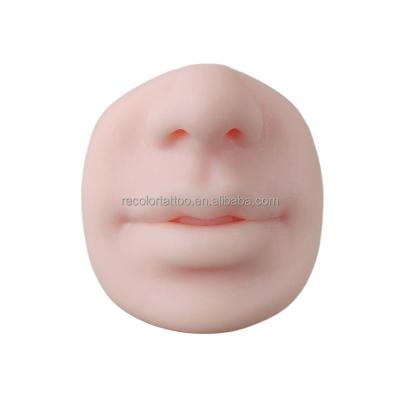China Ear Nose Lip Navel Tongue Tattoo Silicone Model Tattoo Puncture Practice Simulation Human Body Part Display Piercing Jewelry for sale