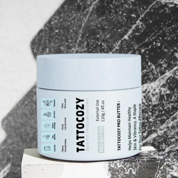 Quality Private Label 120g Daily Tattoo Skin Care Healthy Vibrancy Butter for Permanent Makeup Aftercare for sale