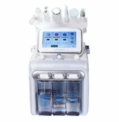 China Portable 6 In 1 Hydro Dermabrasion Machine Multifunctional Facial Aqua Peeling Machine for sale