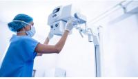 China High Frequency Mobile Digital X-Ray System Portable Xray Machine  730-1250MM for sale