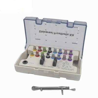 China Torcenschraap 16pcs tandheelkundige implantaten gereedschappen schroevendraaiers Remover Kit met bevestiging chirurgische Te koop