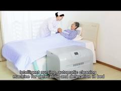 Smart die Automatische Schoonmakende Machine voor Defecatie in Bed 80* 60* 65cm verzorgen