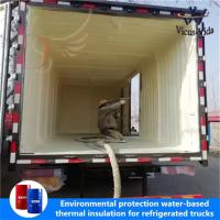 China Middle Density Polyurethane Rigid Foam Blend Polyols 245fa Blowing Agent 30-40kg/m3 for sale