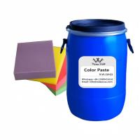 China Polyurethane Color Paste for Foam Manufacturing - Heavy Metal-Free Pigment Dispersion in Poly Polyol Carrier for sale