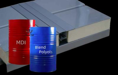 中国 中国 工場 ミックス ポリオール PIRサンドイッチパネル製造のための優れた性能 販売のため