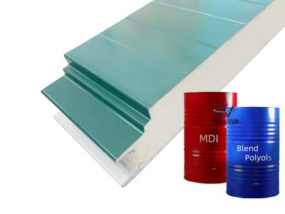 中国 混合ポリオール PIRサンドイッチパネル製造のための優れた性能 販売のため