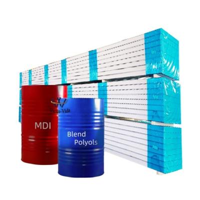 中国 工場 B3 グレード ミックス ポリオール PIR サンドウィッチ パネル 製造のための優れた性能 販売のため