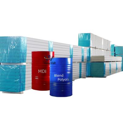 中国 工場別PIRサンドイッチパネルのための製造MDI&ブレンドポリオール 販売のため