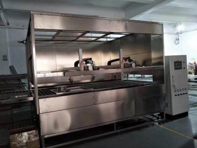 Cina Asse di legno automatico della macchina cinque dello spruzzo della pittura di controllo dello SpA per la racchetta in vendita