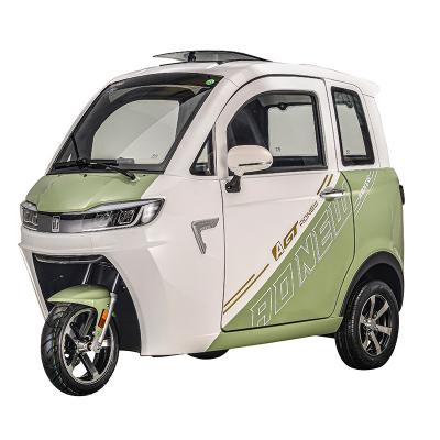 De plastic Cabine Elektrische Passagier Gesloten Driewielers 800W sloten Elektrische Trike in