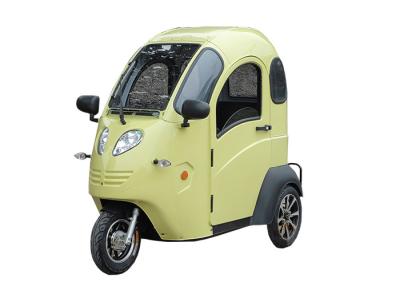 China ABS Door Enclosed Electric Tricycle 60 V 800 W With Driving Range 35-80km for sale