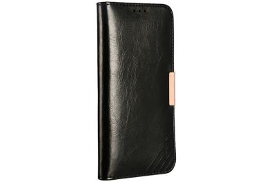 China Unique Custom Leather Phone Cases Black Color Shockproof For Galaxy S8 for sale
