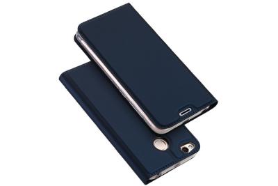 China Blue Xiaomi Phone Case Redmi 4X Shockproof Card Holder Stand Function for sale
