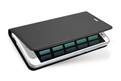 China Black PU Leather Xiaomi Redmi Note 3 Pro Cover Magnetic Simply Fixed for sale