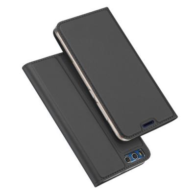 China Dark grey PU Leather Phone Cases with stand for xiaomi 6 / leather cell phone case for sale