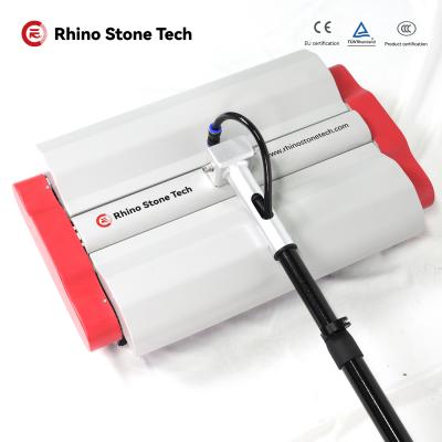 China Aluminum Pole Cleaning Dust Off Solar Panels OEM Solar Module Cleaning Brush for sale