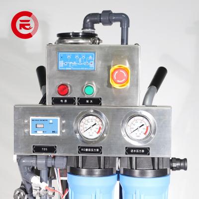 China 1000ppm 1MPa Reverse Osmosis Machine 750W Reverse Osmosis Desalination System for sale