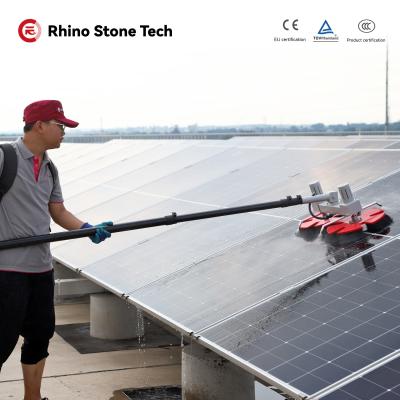 Cina 7Kit di pulizia solare da 0,5 metri Maniglia telescopica Spazzola telescopica per la pulizia dei pannelli solari in vendita