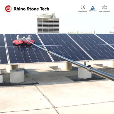 Cina Spazzola rotante per la pulizia dei pannelli solari in fibra di carbonio, antistatica - Spazzola per il lavaggio dei pannelli solari in vendita