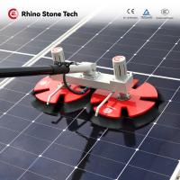Semi Automatic Solar Panel Rotating Brush Solar Panel Cleaning Brush System Washing Equipment