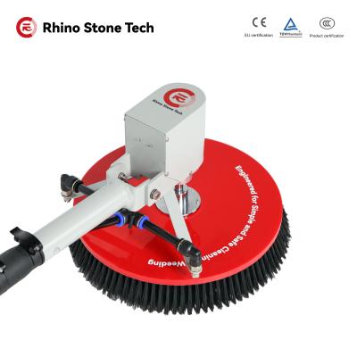 China Portable Solar Panel Cleaning Brush  Photovoltaic Cleaner Lithium Battery Powered for sale