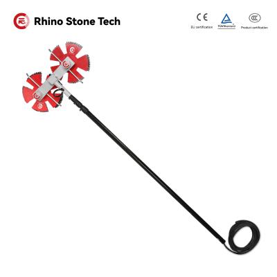 China 20m Solar Panel Washing Equipment Customized 5 Petal Solar Module Cleaning Brush for sale
