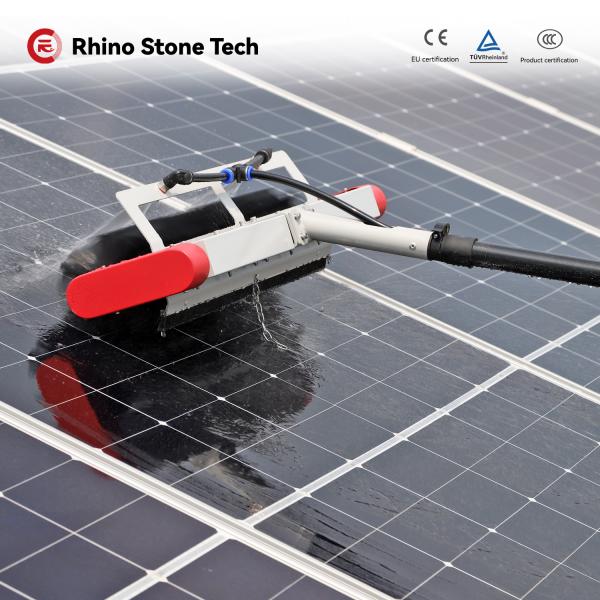 Quality IP65 Solar Panel Washer Brush Single Roller Solar Panel Service And Cleaning 3.6m 5.4m for sale