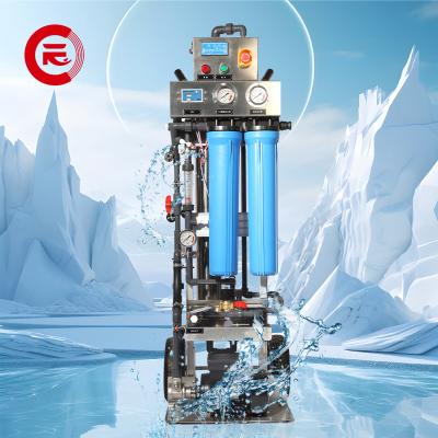 China Portable Outdoor Reverse Osmosis Machine Pure Water Desalination RO Machine System for sale