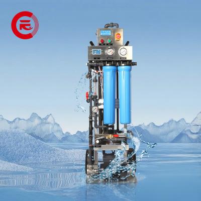 中国 300L/H ハンドプッシュ リバースオスモシスマシン 750W モバイルROマシン 販売のため