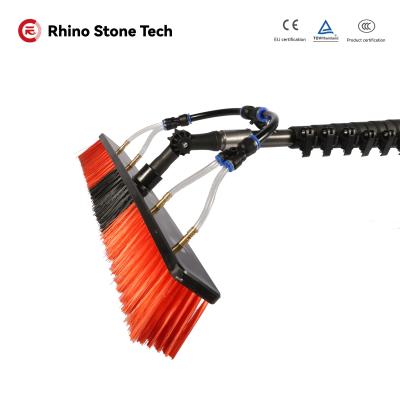 China Thickened Water Fed Pole Weather Resistant Reach And Wash Window Cleaning for sale