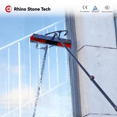 China Telescopic Water Fed Pole Glass PV Cleaning Care Product for sale