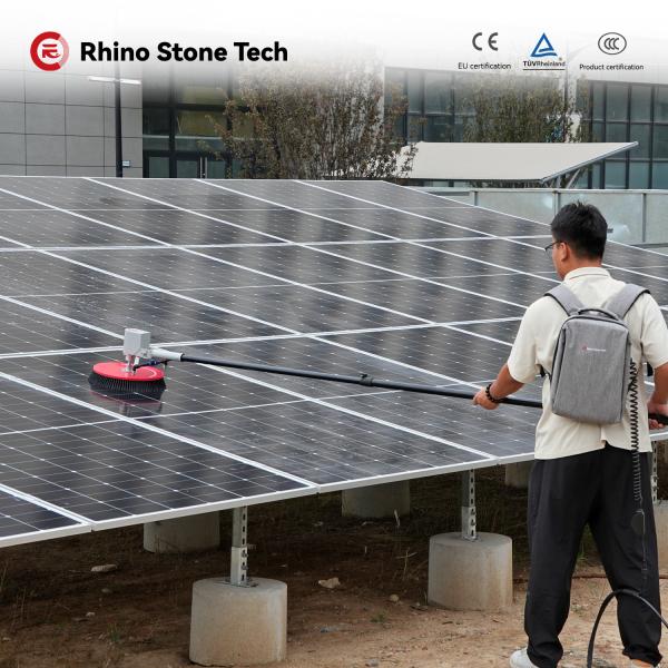 Quality 4H ~ 6H Charging Solar Washing System Smooth Customization Solar Panels Cleaned for sale