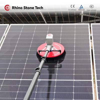 China 300W Solar Pv Maintenance Single Disc Solar Panel Cleaning Brushes 7.5 Meters for sale