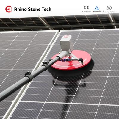 Китай Полуавтоматическая щетка для чистки солнечных панелей, бесщеточный двигатель, очистка солнечной энергией, 24 В продается