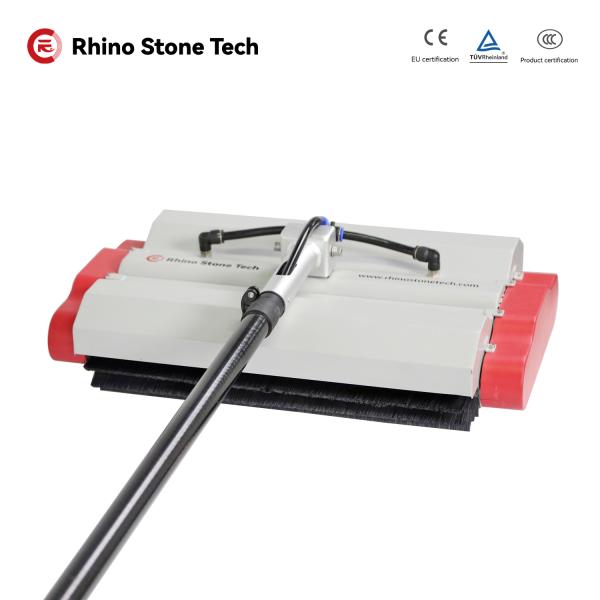 Quality High Speedy Solar Panel Roller Brush 2h PV Module Photovoltaic Cleaner for sale