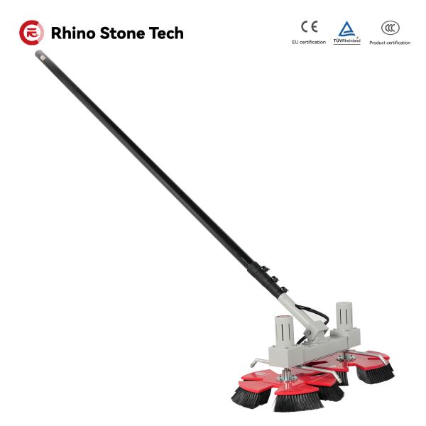 Quality Twin Headed Solar Panel Rotating Brush DC24V Solar Pv Cleaning For PV Units for sale