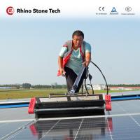 Quality 5.4m 7.5m Solar Panel Washing Equipment Solar Panel Roller Cleaning Brush 30AH for sale