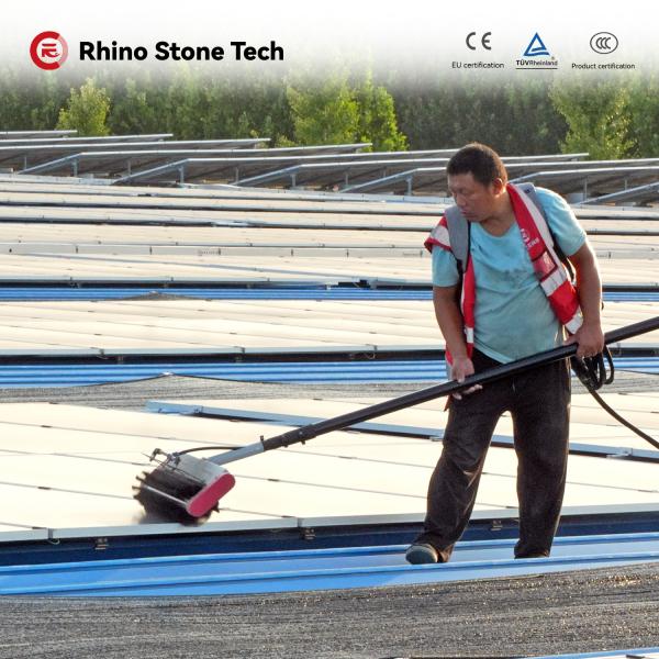 Quality Lithium Battery Solar Panel Washer Brush 30AH Well Suited Solar Cleaning Tools for sale