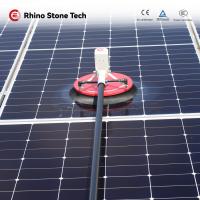Quality Lithium Battery Powered Solar Panel Cleaning Brush Carbon Fiber 3.6m 5.4m 7.5m for sale
