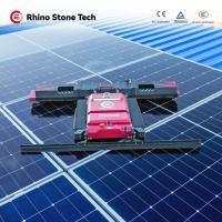 China Automatic Remote Control Solar Panel Cleaning System Crawler Robot for PV Power Dust Removal Solution for sale